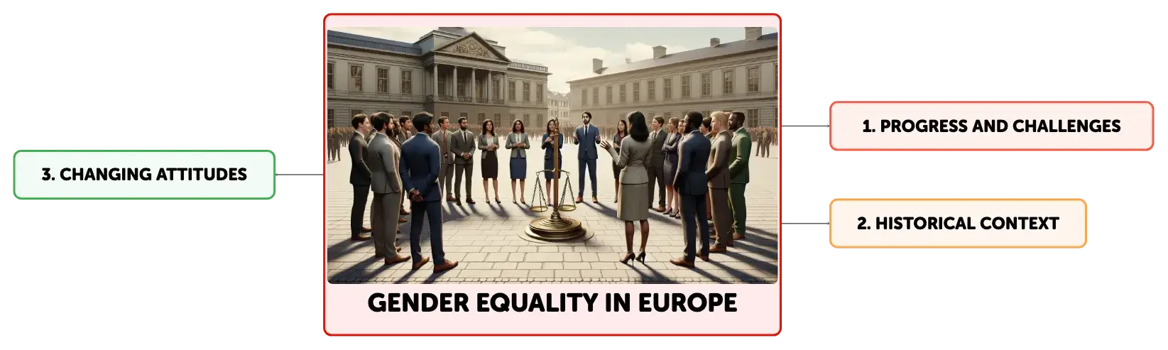 Gender Equality in Europe | Algor Cards